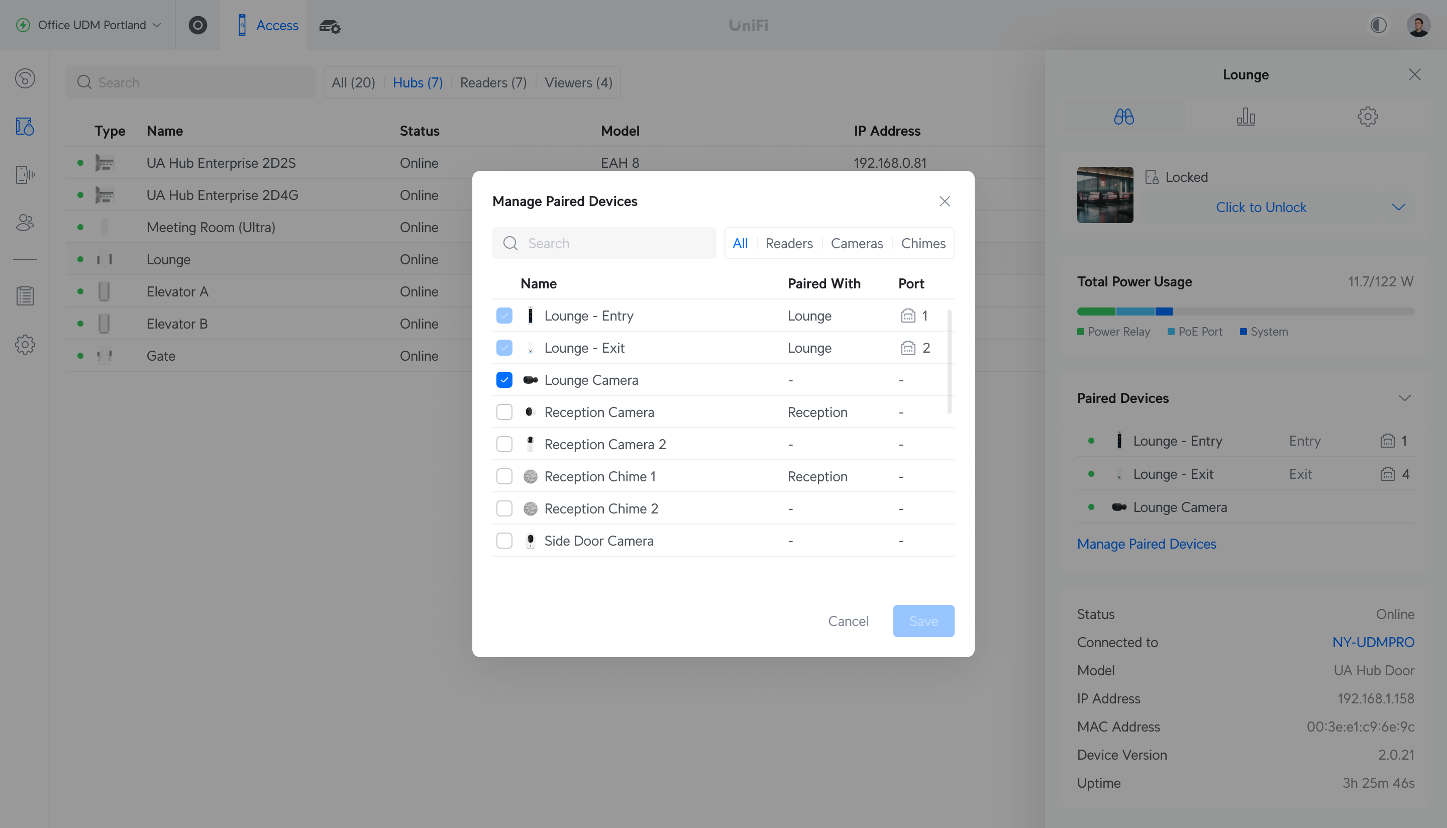 UniFi Access - Pair UniFi Protect Cameras and Chimes with Locations ...